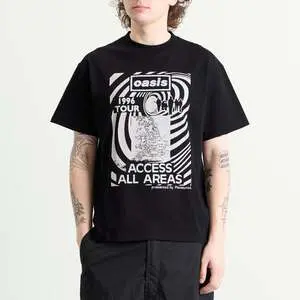 PLEASURES X Oasis All Access T-shirt