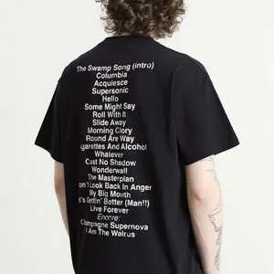 PLEASURES X Oasis All Access T-shirt