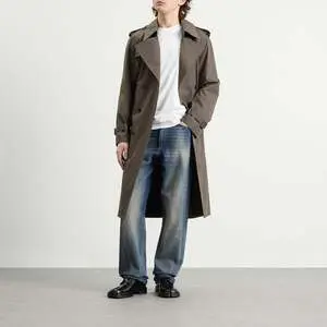 MAISON MARGIELA Trench Coat With Detachable Hood Jacket