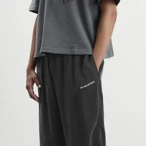 MKI MIYUKI ZOKU Ribbed Cupro Wide Leg Pants