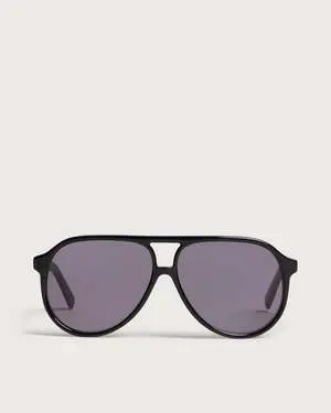 RETROSUPERFUTURE X Mm6 Lunettes 24 Sunglasses - Black