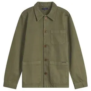 Nudie Jeans Barney Worker Jacket - Olive