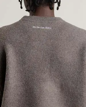 MKI MIYUKI ZOKU Double Knit Crewneck
