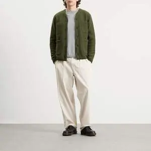 Universal Works Wool Fleece Cardigan Presented By