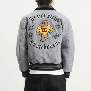 ICECREAM Mascot Varsity Jacket
