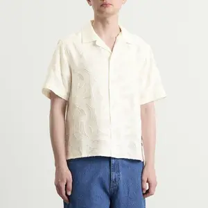 WAX LONDON Curzon Jacquard Vacation Shirt