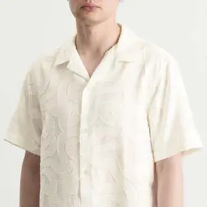 WAX LONDON Curzon Jacquard Vacation Shirt