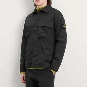 Stone Island Crinkle Reps Shirt Jacket