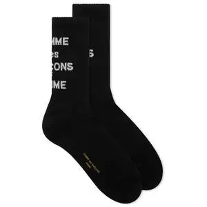 Comme Des Garçons Logo Socks