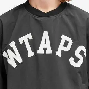 WTAPS 03 Logo Applique Pullover Track Top Sweatshirt