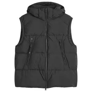 Y3 Puffer Vest Jacket - Black