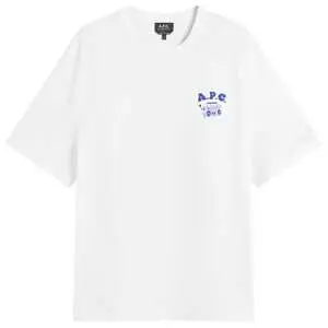 A.p.c. Disco Print T-shirt - White