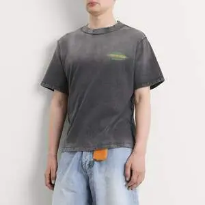 BRAM'S FRUIT Distressed Leaf T-shirt