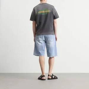 BRAM'S FRUIT Distressed Leaf T-shirt