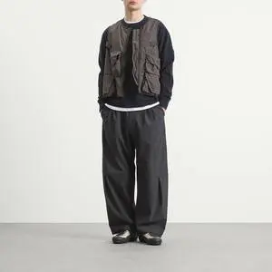 Stone Island Cotton Nylon Micro Ripstop Utility Vest Jacket