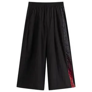 Y3 Gradient Stripes Wide Leg Trousers - Black