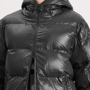 PATTA Quilted Script Logo Puffer Jacket