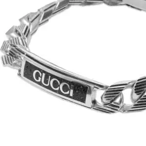 Gucci Tag Enamel Bracelet