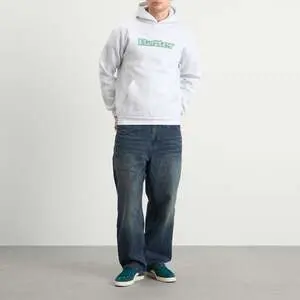 BUTTER GOODS Textured Logo Hoodie