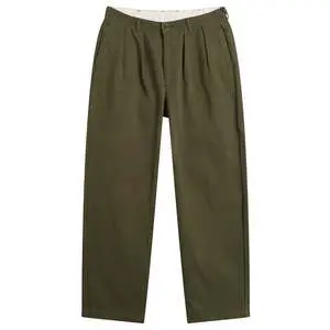 SERVICE WORKS Moleskin Part Timer Pants - Moss