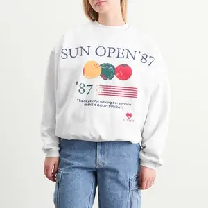 SUNDAYFRUITMARKET Open Sun Crewneck Sweatshirt