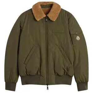 Moncler Maulevrier Bomber Reversible Teddy Jacket