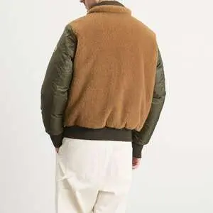 Moncler Maulevrier Bomber Reversible Teddy Jacket