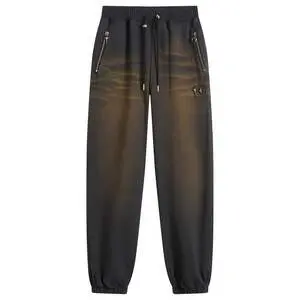 THUG CLUB Faded Sweatpant - Rust Black