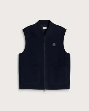Moncler Wool Gilet Jacket