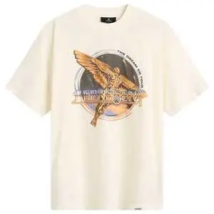 REPRESENT Golden Tour T-shirt - Flat White
