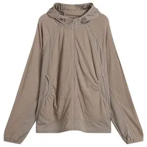 HIKING PATROL Orbit Jersey Hooded Jacket - Walnut