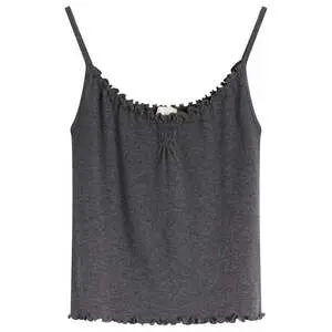 DEIJI STUDIOS Flounce Tank - Grey