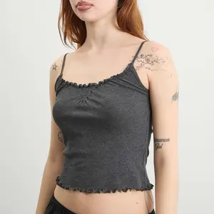 DEIJI STUDIOS Flounce Tank - Grey