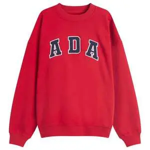 ADANOLA Ada Oversized Sweatshirt - Red