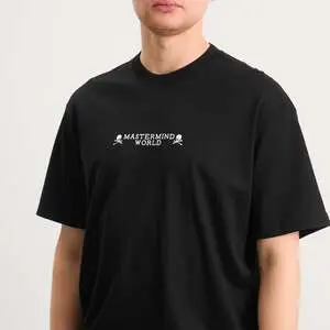 MASTERMIND WORLD I Do Not Care" Shorts Sleeve T-shirt