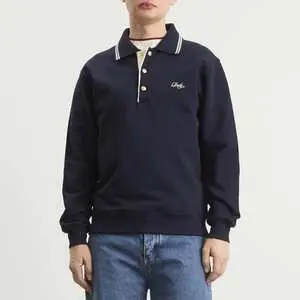 Drole De Monsieur Logo Long Sleeve Polo