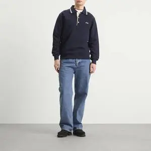 Drole De Monsieur Logo Long Sleeve Polo