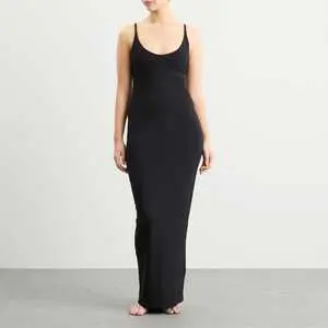 SKIMS Smooth Lounge Skimpy Scoop Neck Dress