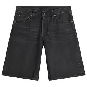 Nudie Jeans Zeb Denim Shorts - Black