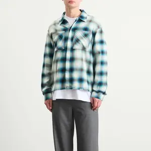 REPRESENT Sun Bleached Flannel Shirt