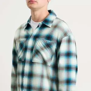 REPRESENT Sun Bleached Flannel Shirt