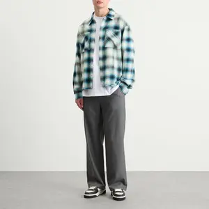 REPRESENT Sun Bleached Flannel Shirt