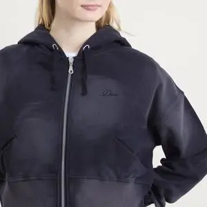DIME Crop Zip Hoodie