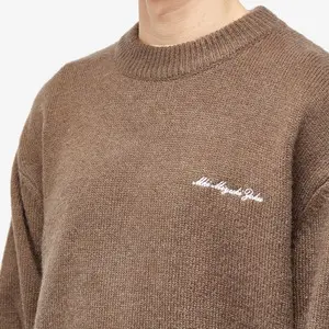 MKI MIYUKI ZOKU Mohair Blend Knit Jumper Sweatshirt