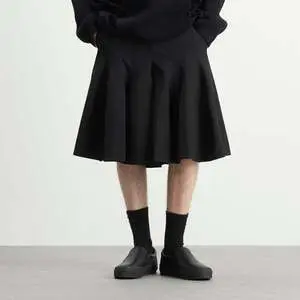 Comme Des Garçons Wool Structured Shorts