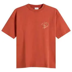 Drole De Monsieur Esquisse Slogan T-shirt - Red