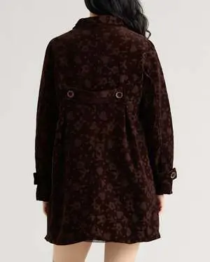 PAOLINA RUSSO Double Breasted Peacoat Jacket
