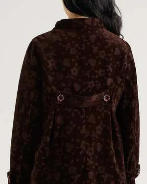PAOLINA RUSSO Double Breasted Peacoat Jacket