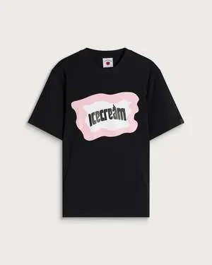 ICECREAM Block Logo T-shirt - Black