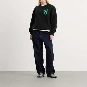 E BY END. Champion For Crew Sweatshirt 'emerald